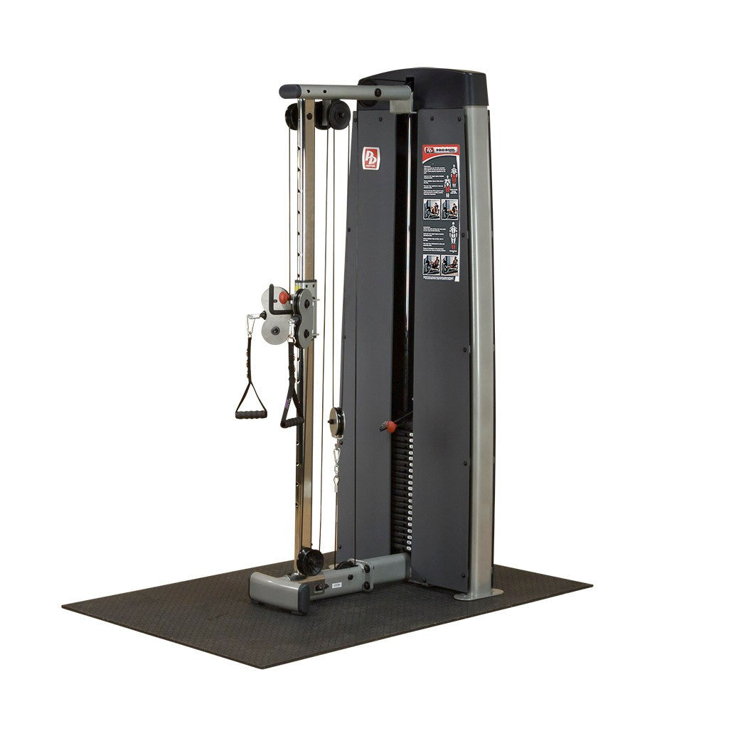 DUAL CABLE COLUMN-STATION, DGYM NO STACK – Precision Fitness Gear